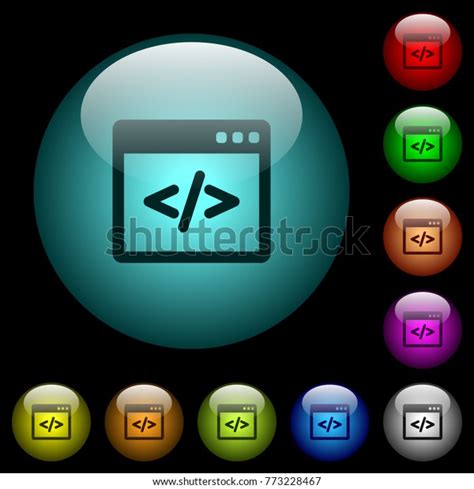 programming code software window icons color stock vector royalty free 773228467 shutterstock