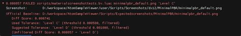 AtomSampleViewer Fulltestsuite Bv Luac Materialpipelinetest Multiple Screen Compare Tests