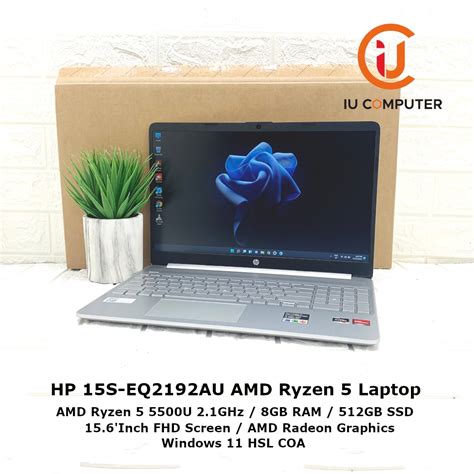 Hp Laptop S Eq Au Amd Ryzen U Gb Gb Ssd Used Laptop Refurbshied Notebook Shopee