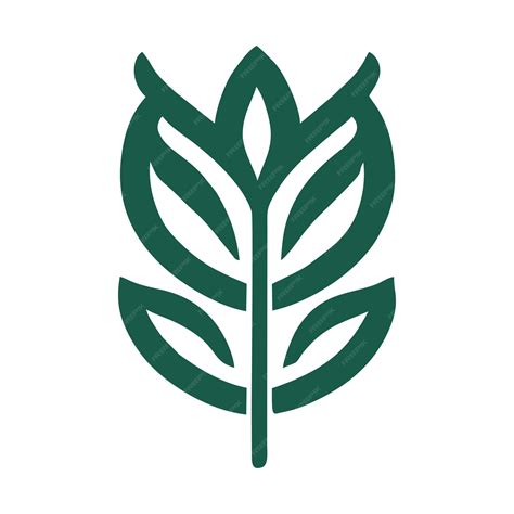 Premium Vector Leaf Monogram Logo 9