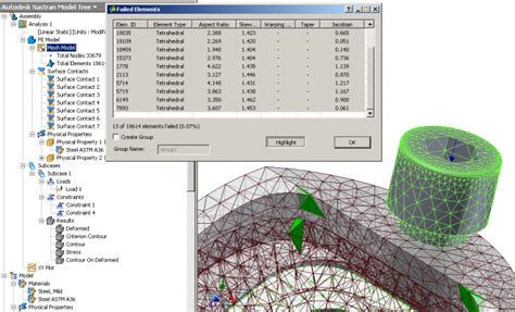 Autodesk Nastran In CAD Test Drive