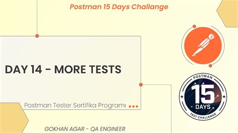 Postman 15 Days Test Challenge Day 14 More Tests Youtube