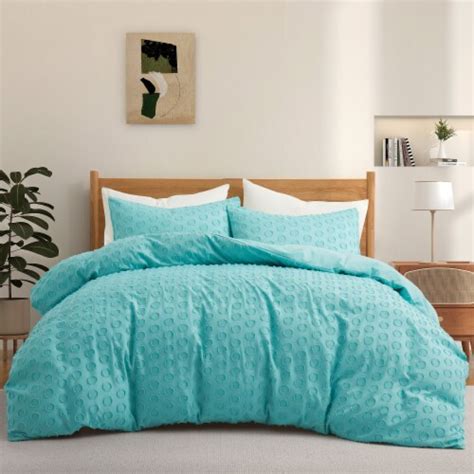 Luxury Bedding Soft Microfiber Duvet Cover And Sham Set Teal King King