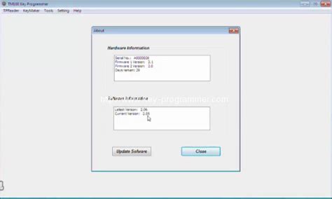 how to solve tm100 key programmer cannot start eror car key programmer blog