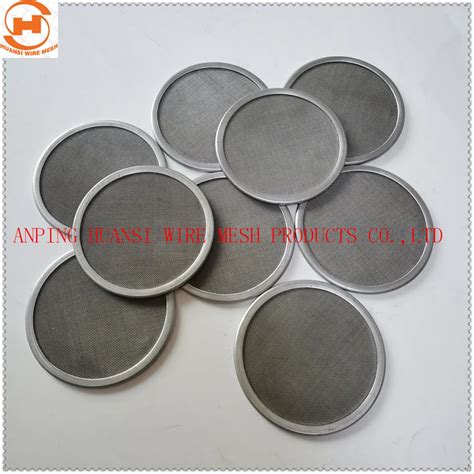 Industrial Layered 40 Micron Filter Mesh Wire Mesh Filter Disc Filter Disc And Filter Screen