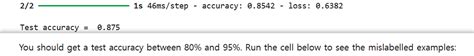 Dls Sequence Course Week2 Assignment2 Test Result Problem