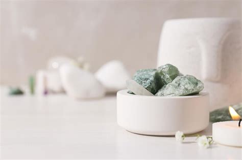 Premium Photo Magic Crystals Spiritual Esoteric Practice For Meditation And Relax