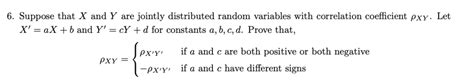 Solved 6 Suppose That X And Y Are Jointly Chegg Com