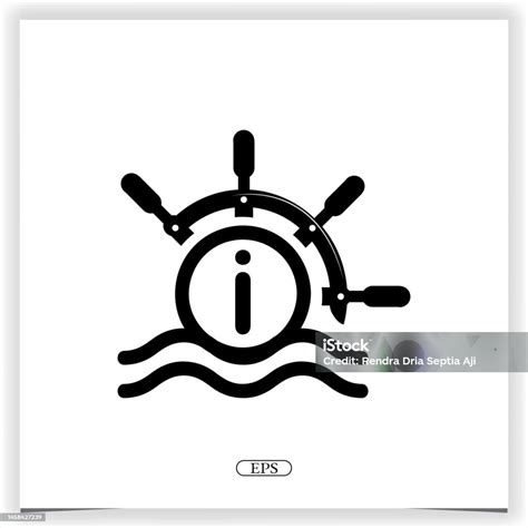 바다 편지 I 로고 프리미엄 우아한 템플릿 디자인 벡터 Eps 10 0명에 대한 스톡 벡터 아트 및 기타 이미지 0명 개념