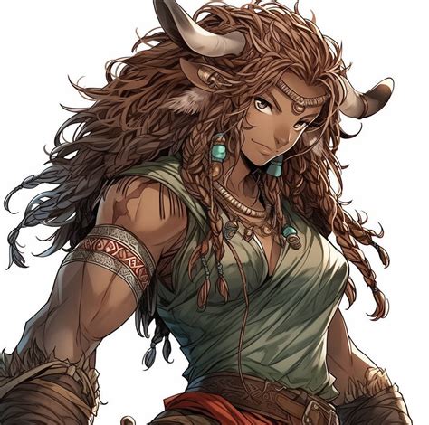 Minotaur Girl 22 By K Jackson Katss On Deviantart
