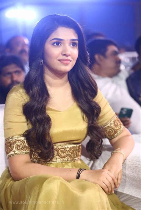 Krithi Shetty At Shyam Singha Roy Trailer Launch Event
