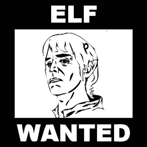 Elf Wanted Sketch Public Domain Vectors