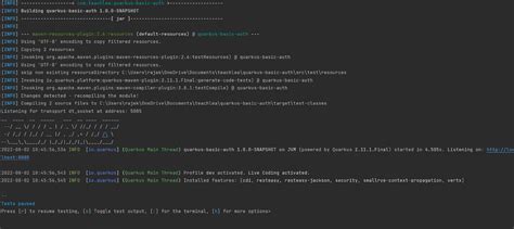 quarkus implement basic authentication using kubernetes k8s secrets