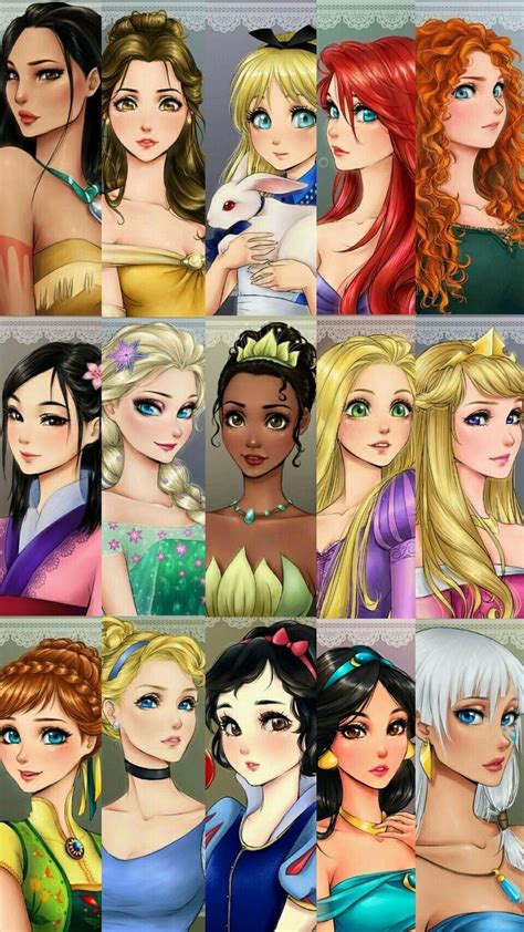 Disney Princess Artwork Disney Princess Sketches All Disney Princesses Disney Princess