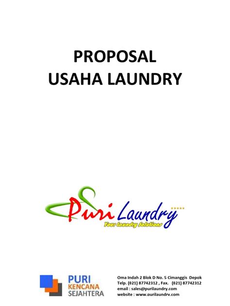 Contoh Laporan Usaha Laundry Koleksi Gambar