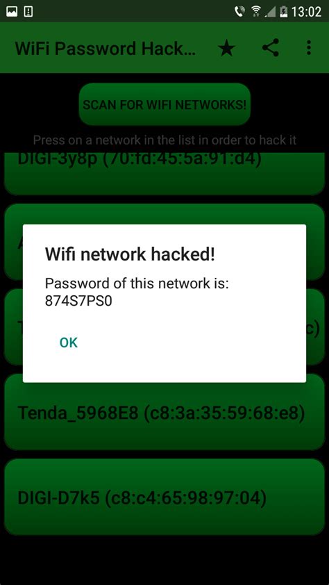 Wifi Password Hacker Hacking Tool Prank для Android — Скачать
