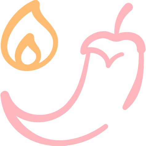 Very Hot Basic Hand Drawn Color Icon