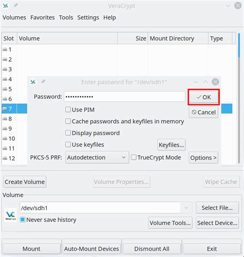 How To Install Veracrypt And Encrypt A Flash Drive On Ubuntu 2204 Format Swap Tech Tutorials