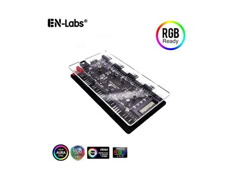2 In 1 Pwm And Argb 5v Addressable Rgb Controller Hub 8 Ports The Data