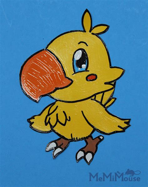 Chibi Chocobo Magnet — Weasyl
