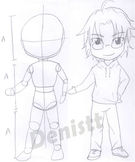 [how To] การวาดตัวการ์ตูน Sd Dek