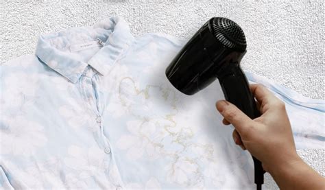 How To Remove Water Stains From Clothes