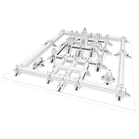 3d Angkor Wat Turbosquid 1218440