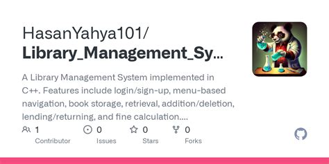 Github Hasanyahya Library Management System A Library Management System Implemented In C