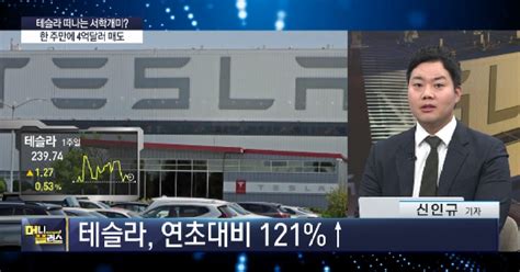 한국인의 주식 테슬라 파는 서학개미 모멘텀은 · 항공주 호실적 전망 왜 신인규의 이슈레이더