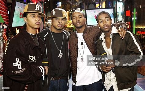 B2k Appear On Stage During Mtvs Total Request Live At The Mtv Times