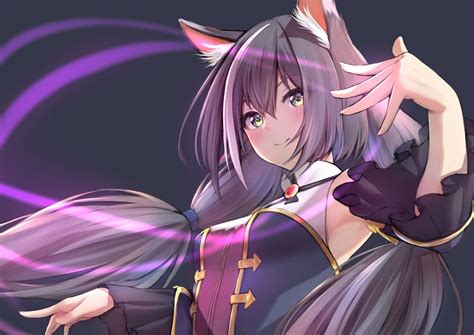 Animalears Catgirl Kyaru Longhair Princessconnect Risa