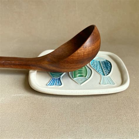Handmade Ceramic Spoon Rest Etsy