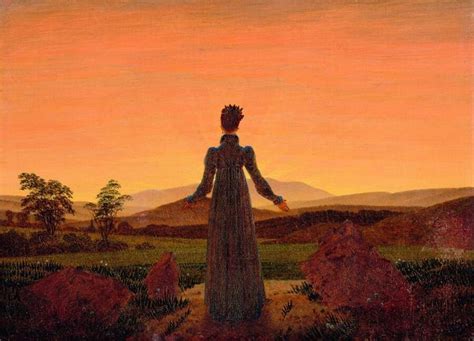 Louvre Caspar David Friedrich Art History Female Art