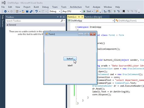 Getting Started With Oracle Data Provider For NET C Version