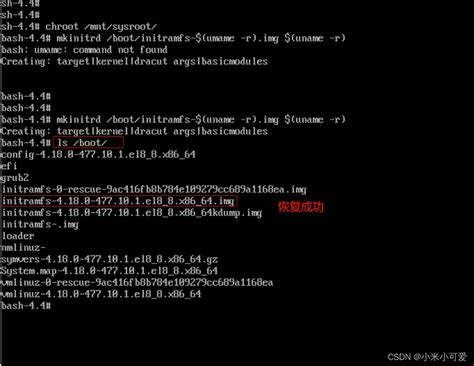 Linux操作系统的引导修复linux修复引导 Csdn博客