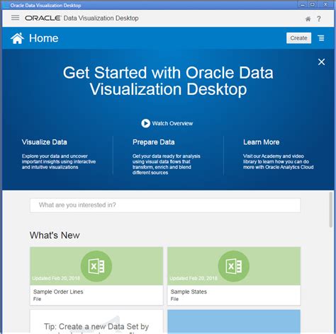 Connecting Oracle Data Visualization Desktop To Big Data Cloud