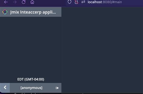 No Log In Screen After Migration To Jmix Support Jmix