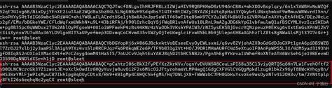 Sftp 免密 使用秘钥链接sftp密钥连接命令 Csdn博客