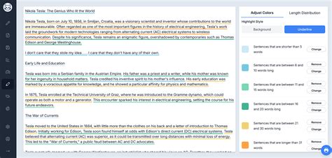 Average Sentence Length Calculator Free Online Tool Gorby Text Analyzer