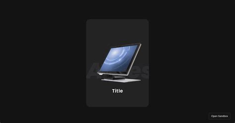 React Typescript Codesandbox