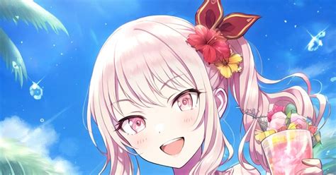 プロセカ 水着瑞希ちゃん 吟遊詩人のイラスト Pixiv