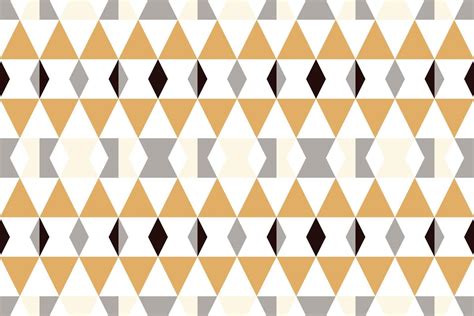 Abstract Geometric Shapes Vector Seamless Pattern It Consists Of A Polyhedron Such As A Circle