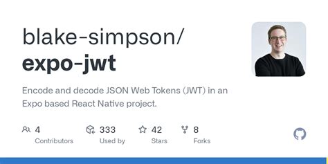 Github Blake Simpsonexpo Jwt Encode And Decode Json Web Tokens Jwt