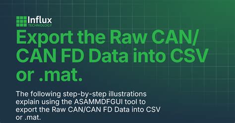 Export The Raw Cancan Fd Data Into Csv Or Mat Rexgen Compatible Free Software
