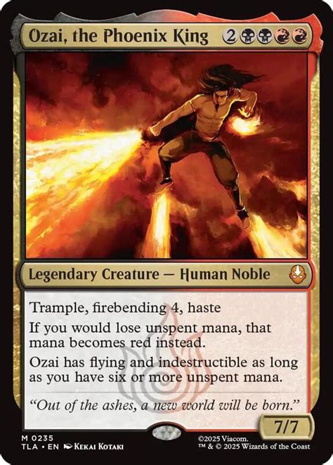 The Rise Of Sozin Avatar The Last Airbender Magic The Gathering