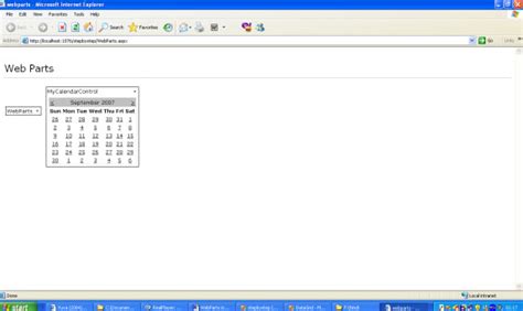 Understanding WEBPARTS In ASP NET 2 0 Part I