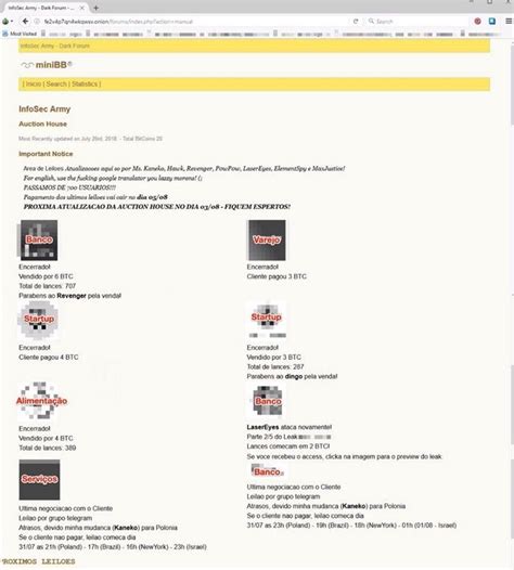 hackers estão leiloando dados na deep web vida digital script brasil