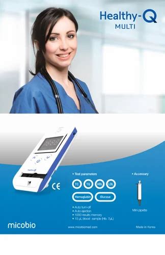 Semi Automatic Digital Hemoglobinometer Optical Hemoglobin Meters 2