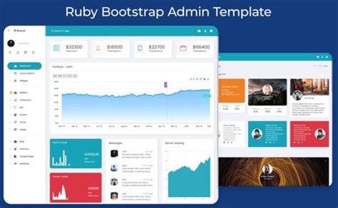 Ruby Responsive Admin Dashboard Template Bootstrap Admin Template