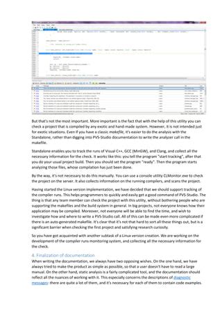 PVS Studio Confesses Its Love For Linux PDF Operating Systems
